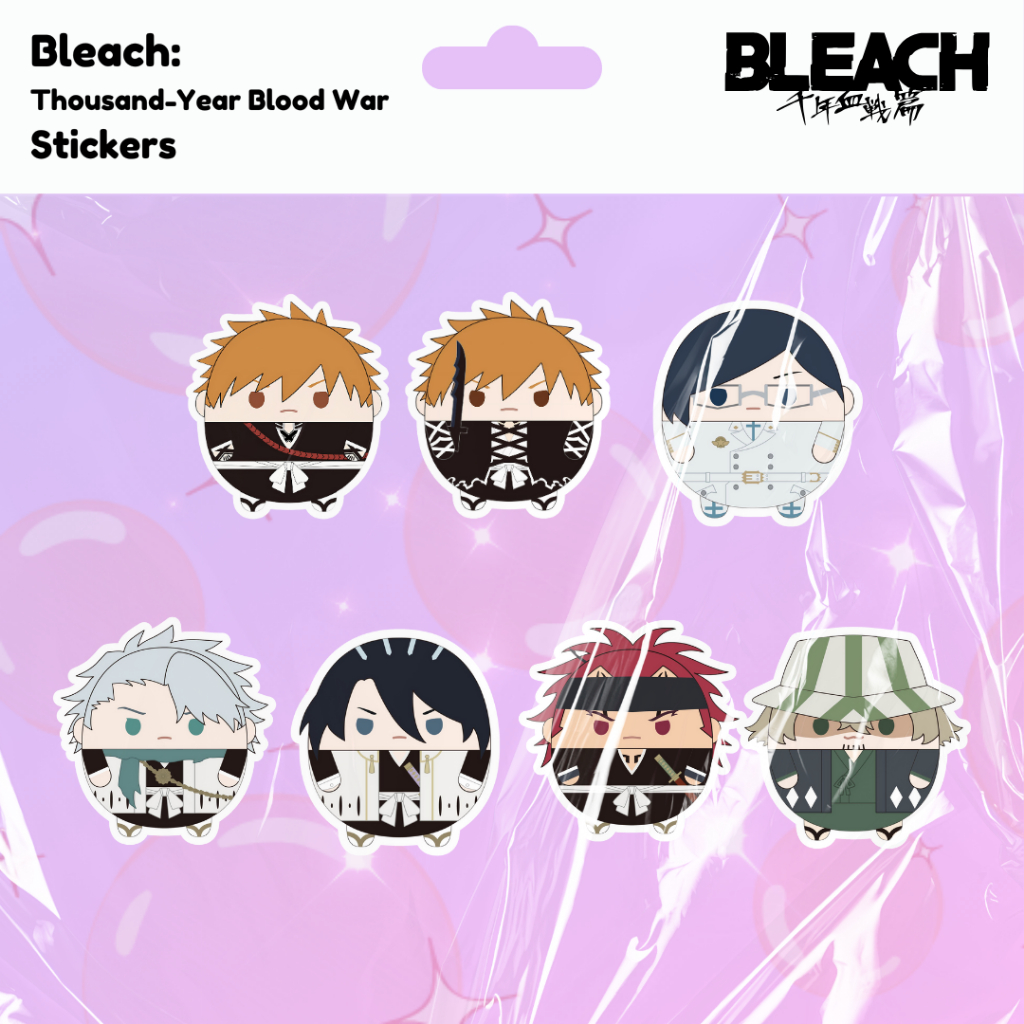 Bleach: Thousand-Year Blood War Anime Stickers [waterproof vinyl ...