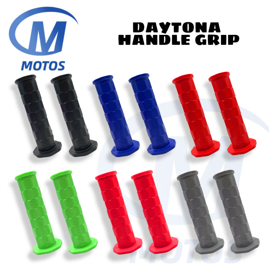 MOTOSPH MOTORCYCLE DAYTONA HANDLE GRIP UNIVERSAL | Shopee Philippines