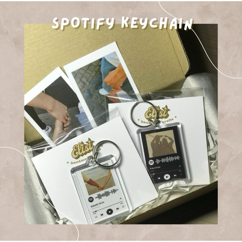 Customized Spotify Keychain | Shopee Philippines