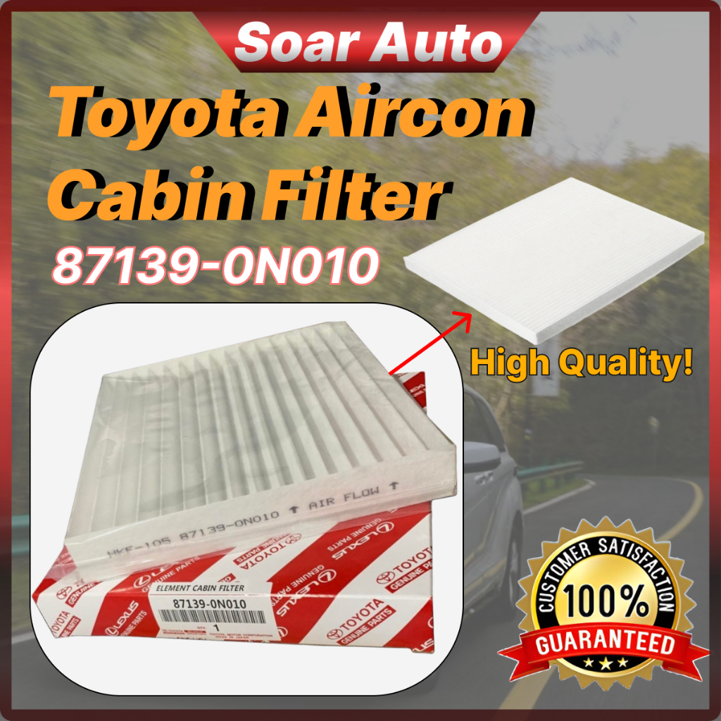 Toyota Aircon Cabin Filter Vios Innova Corolla Camry (87139-0N010) Car ...