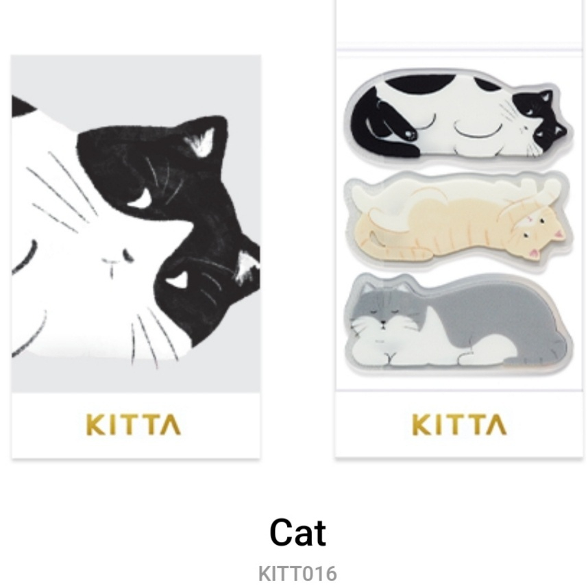 KING JIM KITTA CLEAR TRANSPARENT TAPE: CAT (KITT016) | Shopee Philippines