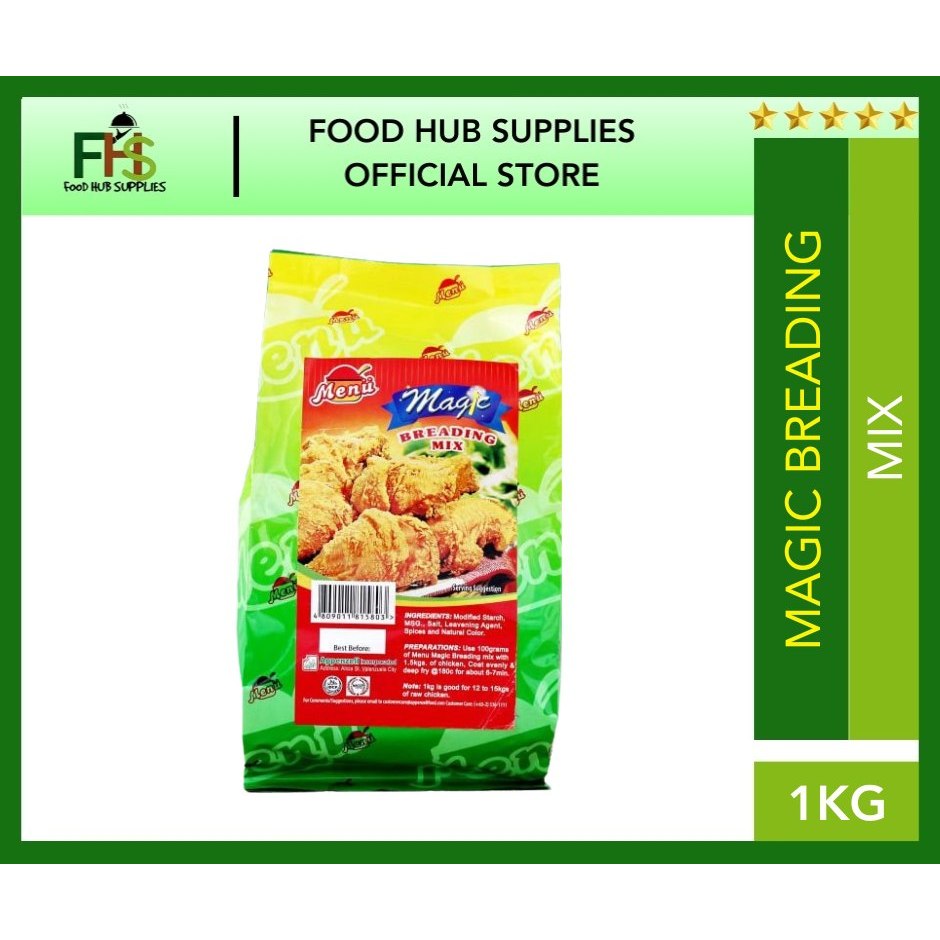 Menu Magic Breading Mix Powder 1KG | Shopee Philippines