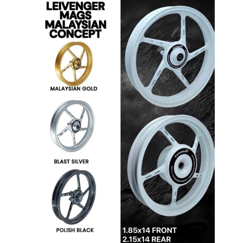 LEIVENGER MAGS MALAYSIAN CONCEPT FOR M3/MXI/MIO GEAR, CLICK V1/V2V3 ...