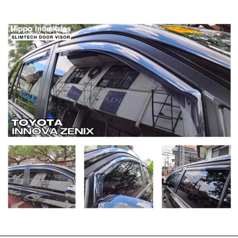 Toyota Innova Zenix Hippo Slimtech Door Visor | Shopee Philippines
