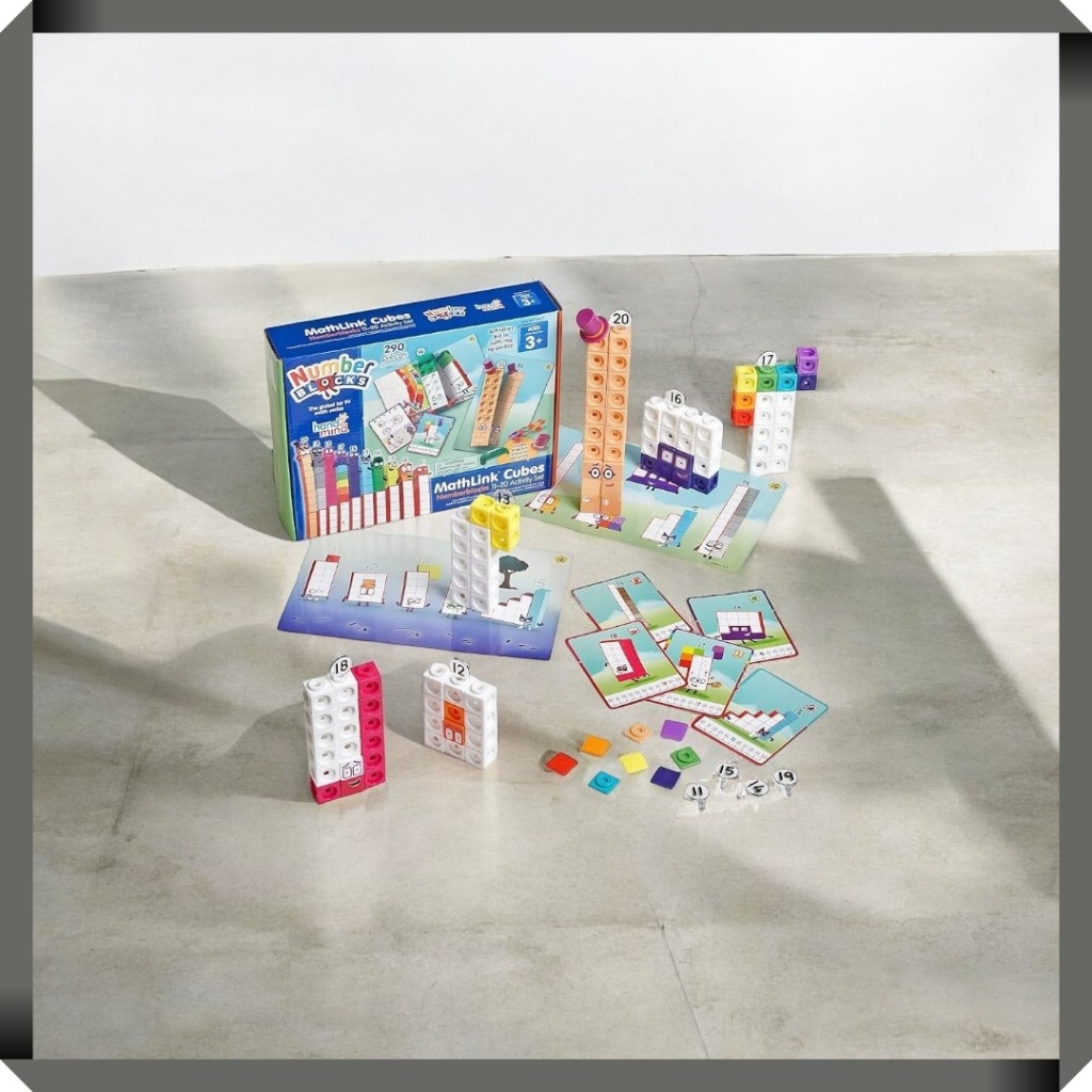 Learning Resources NumberBlocks MathLink Cubes, 155 pieces, 11-20 ...