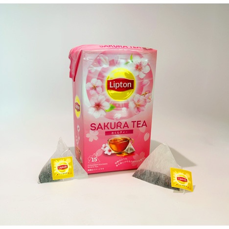 Lipton Sakura Tea Japan 15 Pyramid Tea Bags | Shopee Philippines