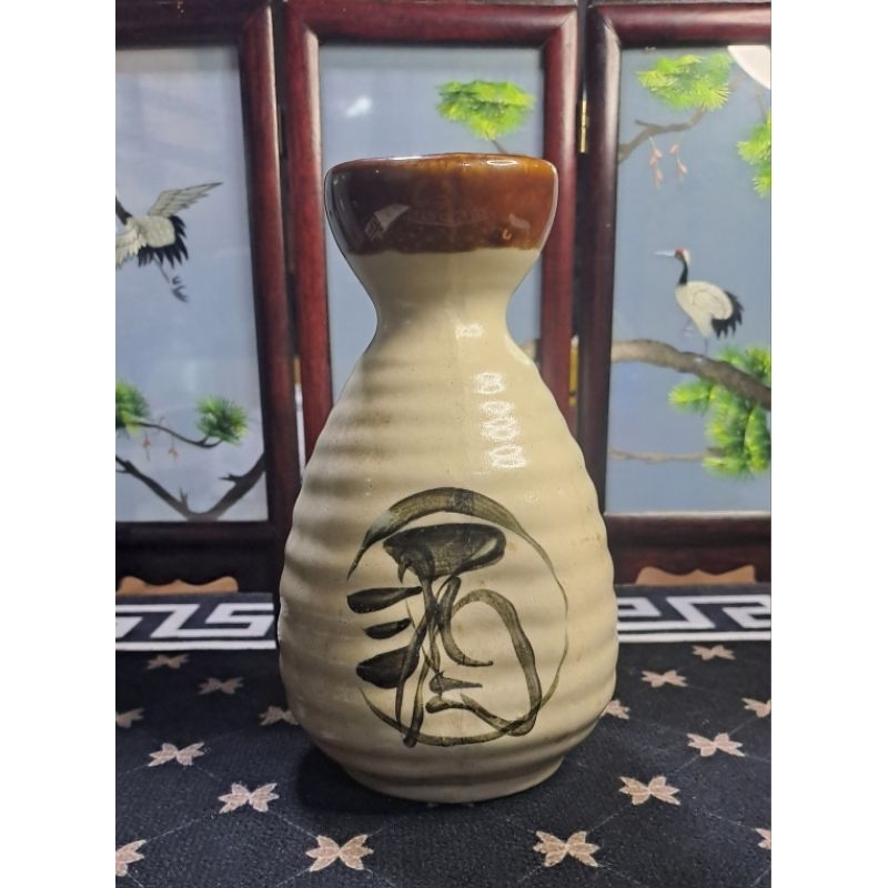 Stoneware Big Sake Bottle Vase -02- | Shopee Philippines