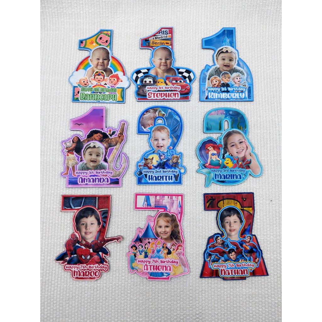 Ref Magnet Cutouts | Birthday Ref Magnet | Personalized Ref Magnet ...