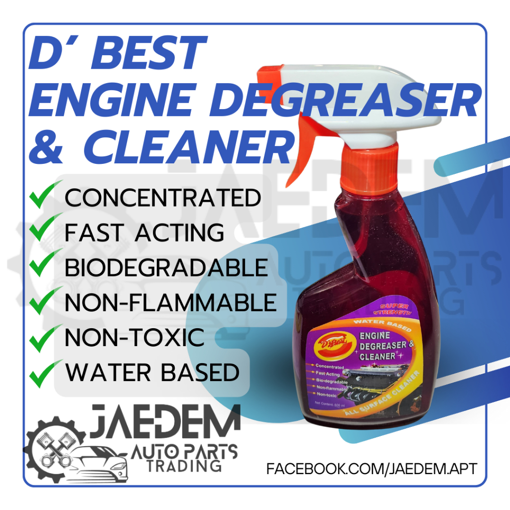 D' Best Engine Degreaser and Cleaner Concentrate (Water-Based) - 500ml ...