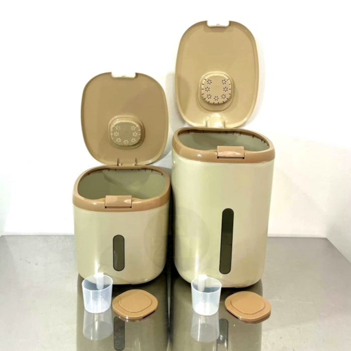 Rice Dispenser Storage Rice Container BOX 12KG/5k | Shopee Philippines