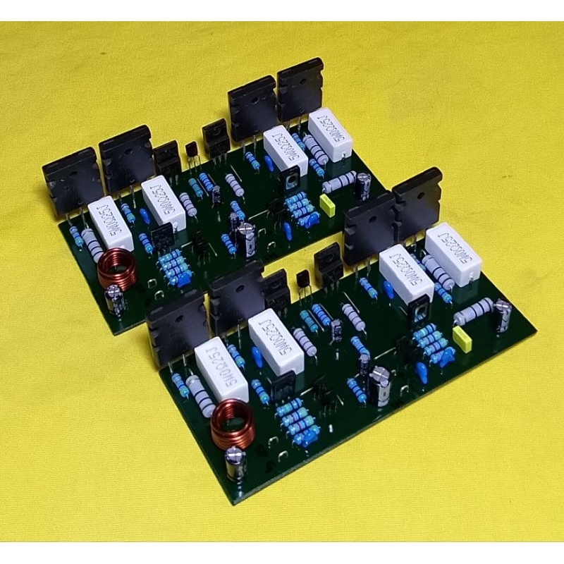 2pcs 737 2pairs amplifier boardkit with output transistor | Shopee ...