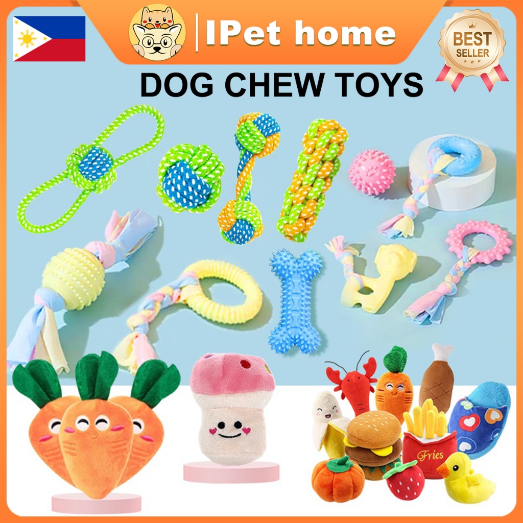 Dog Toys Pet Toys Sounding Interactive Plush Dog Chew Toy Puppy Chew ...