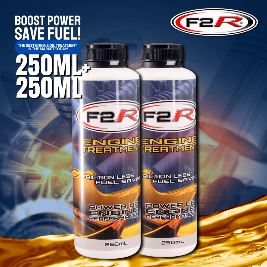 F2R ENGINE OIL TREATMENT (2 Bottles 250mL) | Shopee Philippines