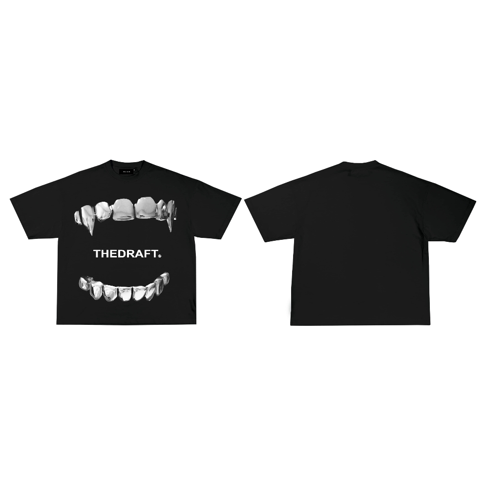 THE DRAFT "CHROME" TEE BLACK COLORWAY (BOXY) | Shopee Philippines