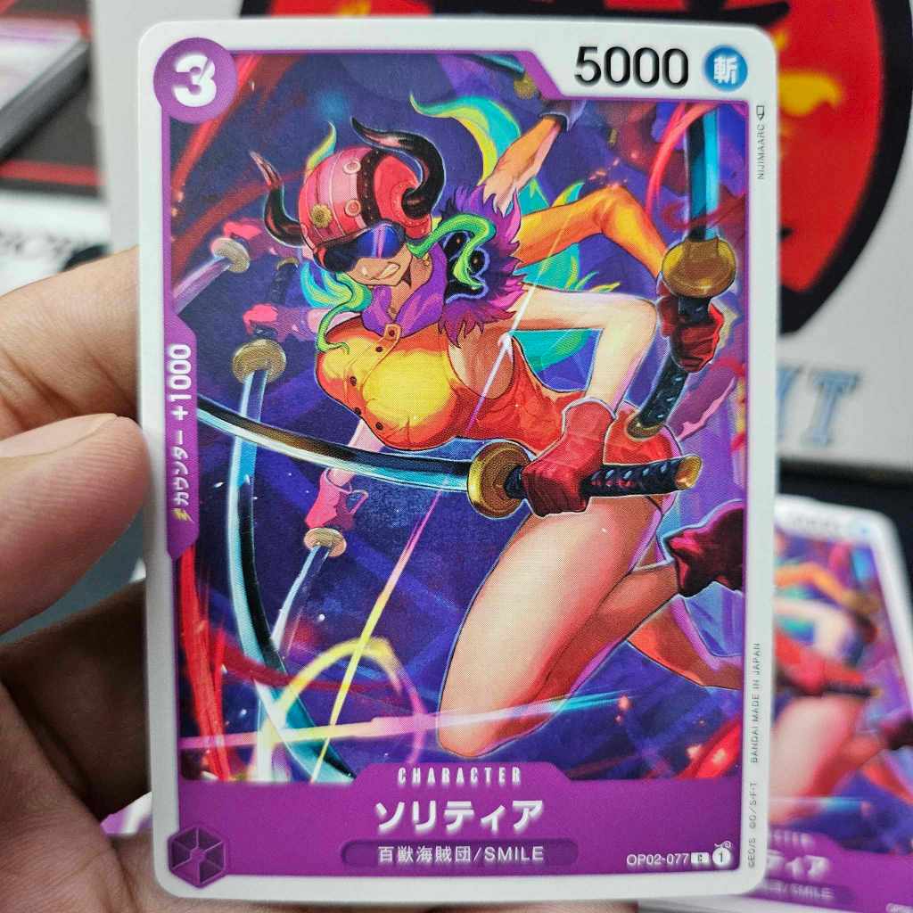One Piece TCG OP02-077 C Solitaire | Shopee Philippines