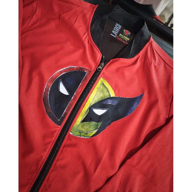 Deadpool & Wolverine Bomber Jacket/ Kustomann | Shopee Philippines