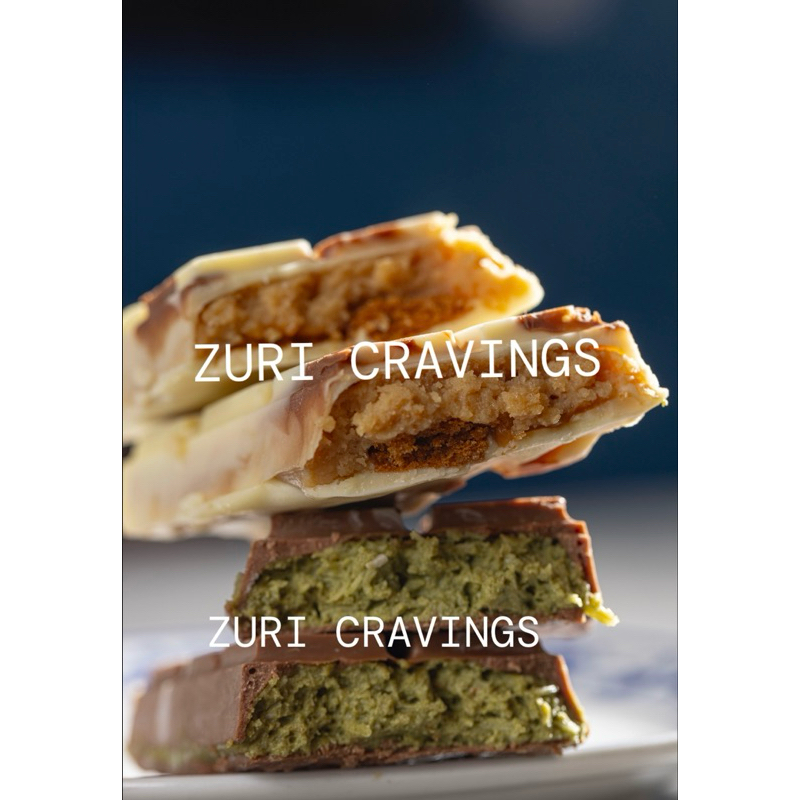 ZURI CRAVINGS PISTACHIO CHOCOLATE BAR KNAFEH / KATAIFI DUBAI VIRAL ...