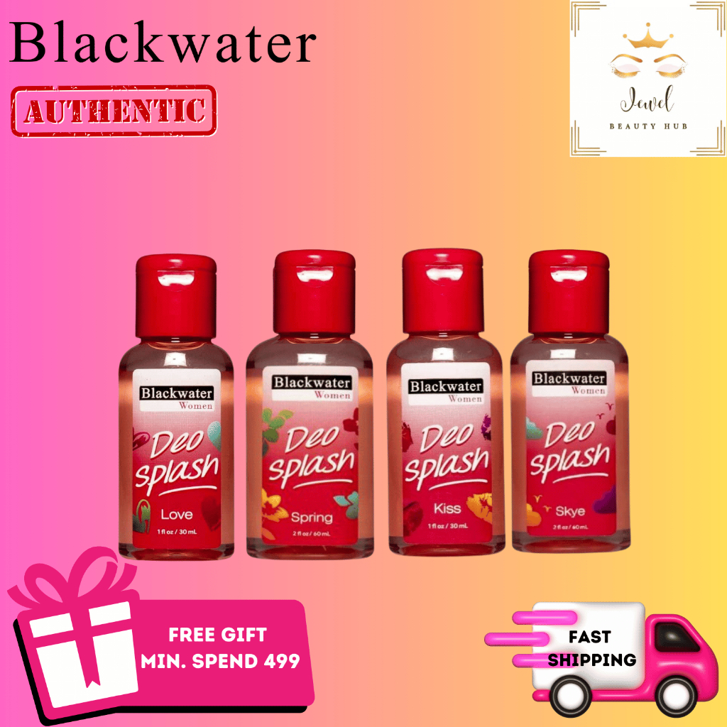 Blackwater Deo Splash 30ml ( KISS, SKYE, LOVE & SPRING) | Shopee ...