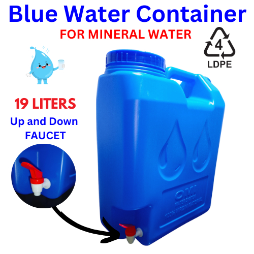 19L Blue Mineral Water Container | Shopee Philippines