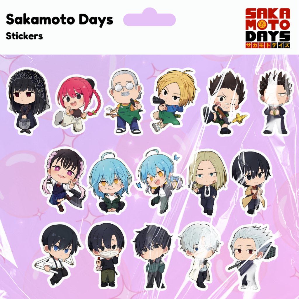 Sakamoto Days [waterproof vinyl stickers] Anime/Manga | Shopee Philippines