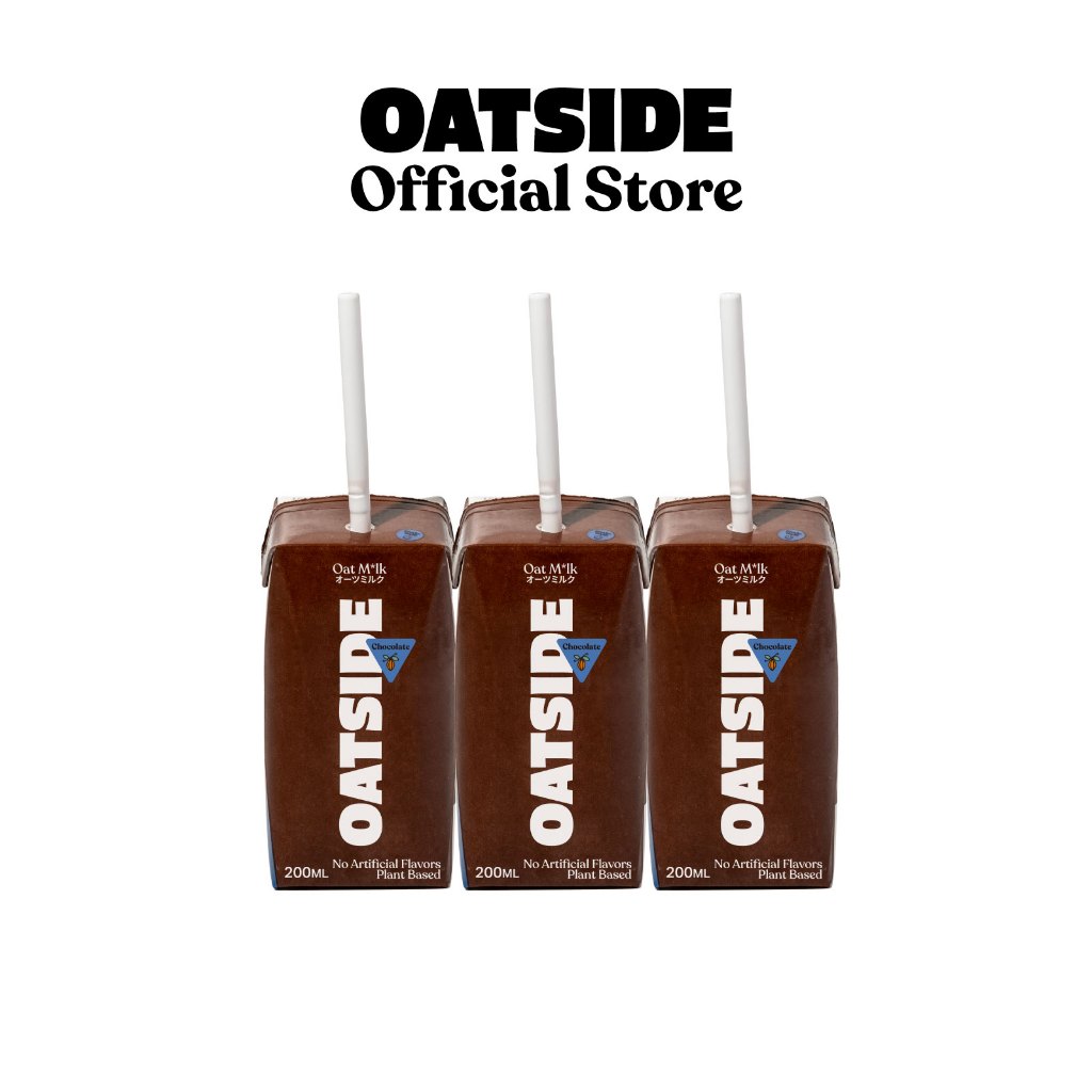 OATSIDE Chocolate Oat Milk 200ml x 3 [EXP 17 SEP 2026] | Shopee Philippines