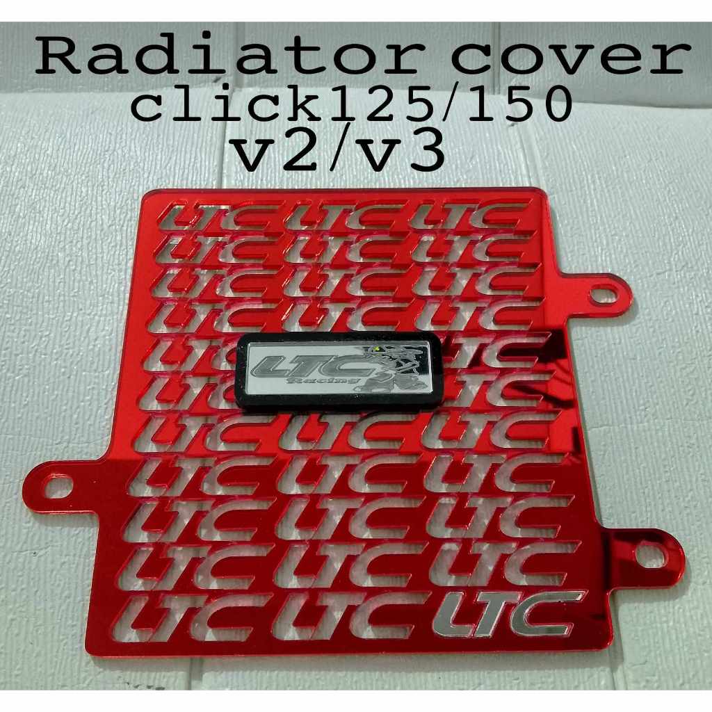 LTC/DS4 ACRYLIC RADIATOR COVER FOR ( CLICK125/150/160 /V2/V3 ) | Shopee ...