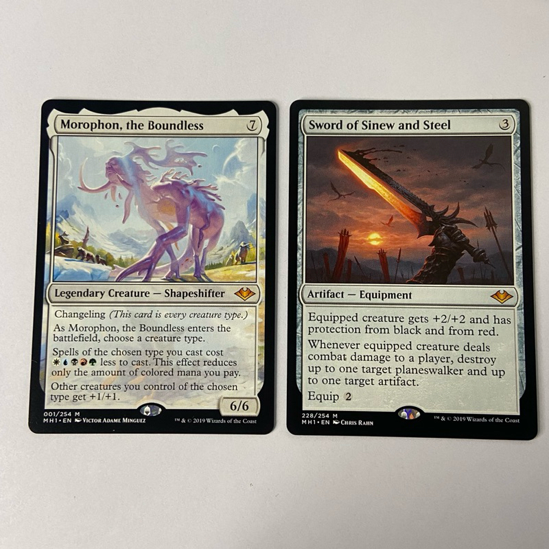 SWORD OF SINEW AND STEEL MOROPHON, THE BOUNDLESS | MH1 CMM COMMANDER ...