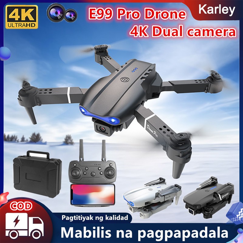 E99 Pro Drone Professional Wide Angle RC Dron HD 4K dual Camera Mode ...