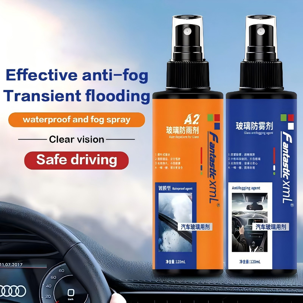Car Glass Anti-rain Spray Car Glass Anti-fog Spray Helmet Car window ...