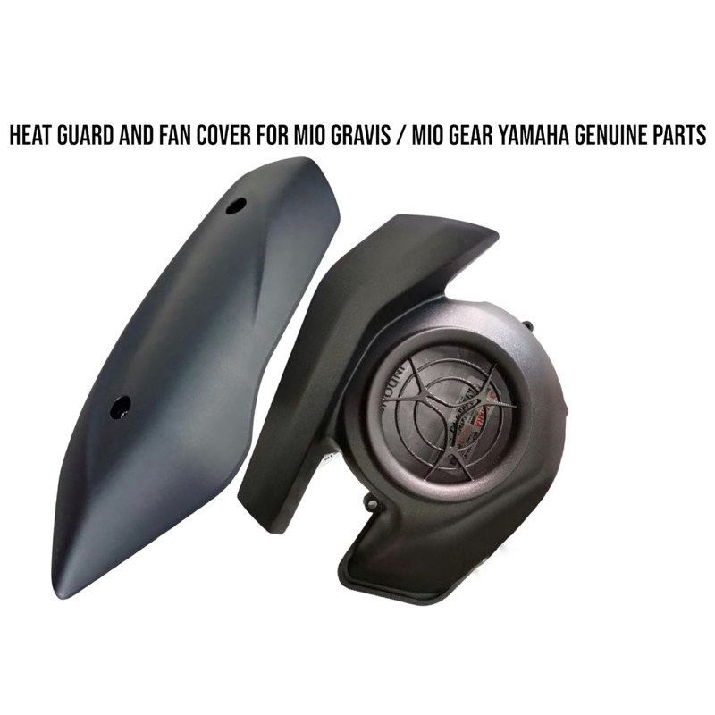 ORIGINAL HEAT GUARD AND FAN COVER FOR MIO GEAR AND MIO GRAVIS | Shopee ...