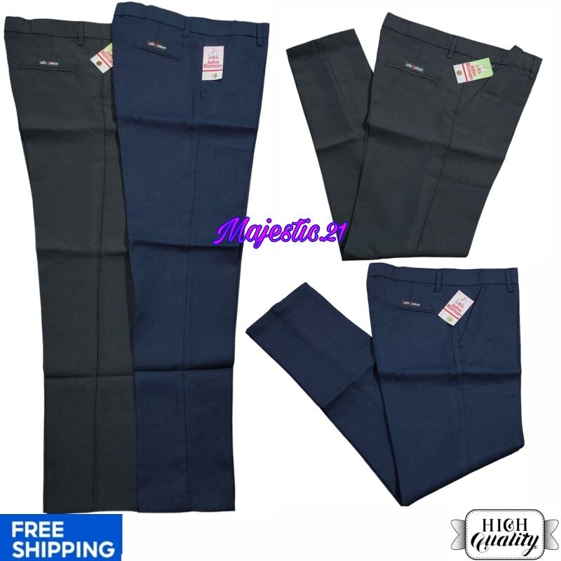 Quality Slacks Pants Semi Skinny for Men By John Roman Brand Legit ...