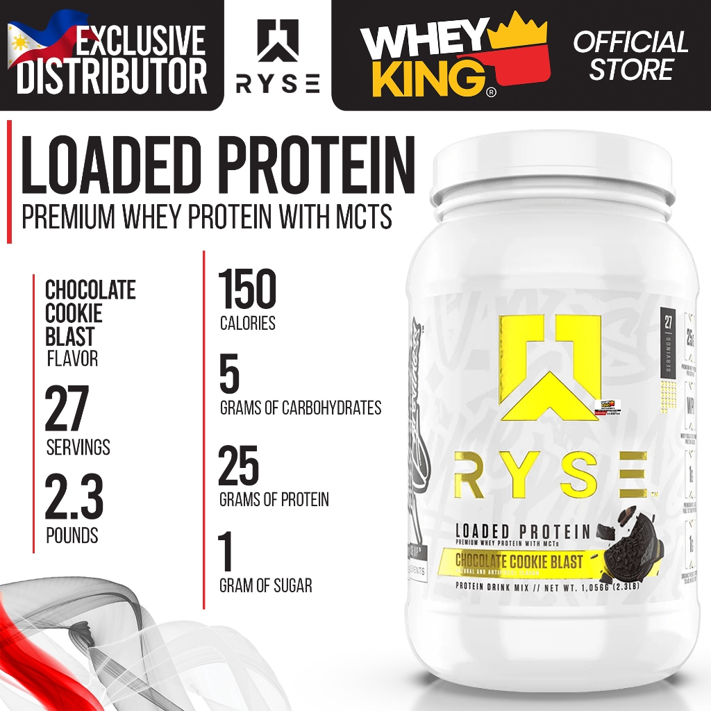 RYSE l LOADED PROTEIN 2LBS Premium whey protein | Shopee Philippines