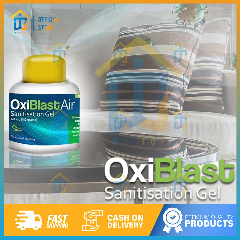 Wintop】Oxiblast Air Sanitisation Gel Odor eliminator Disinfectant Air ...