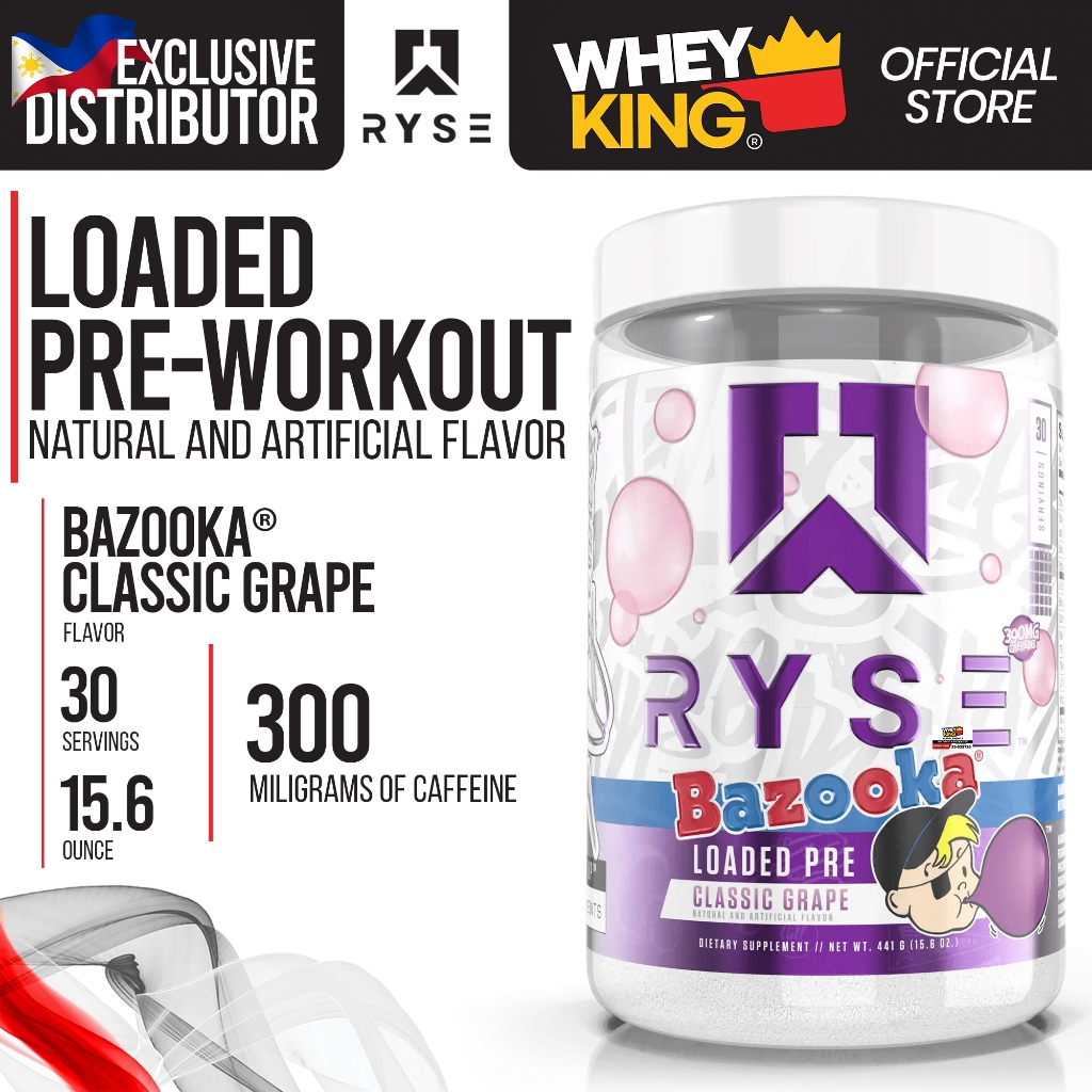 RYSE l LOADED PREWORKOUT | Shopee Philippines