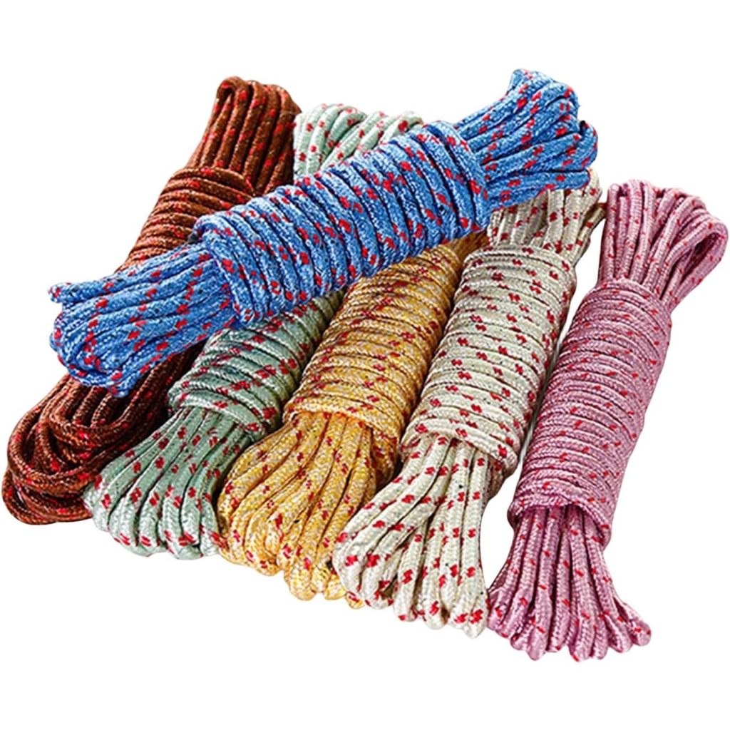 10 Meter Multifunction Lightweight Nylon Rope Clothesline Portable ...