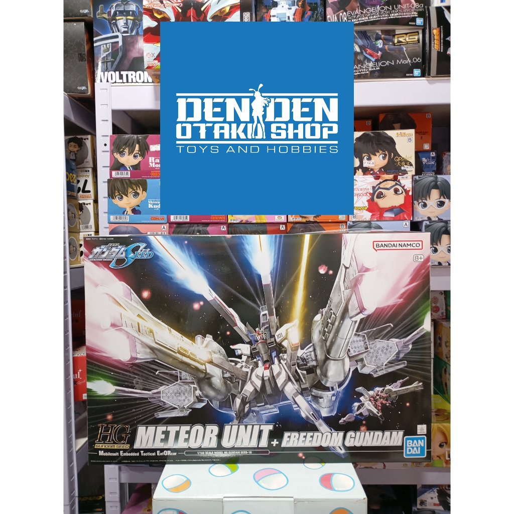 Authentic HG 1/144 Meteor Unit + Freedom Gundam Mobile Suit Gundam SEED ...