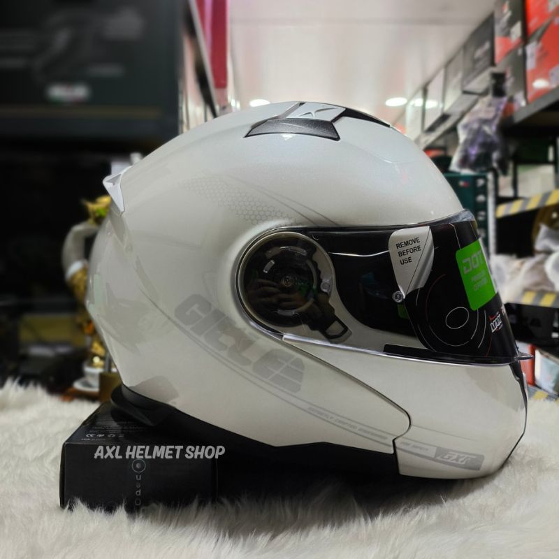GILLE GXR MODULAR HELMET W Extra lens w helmet bag | Shopee Philippines