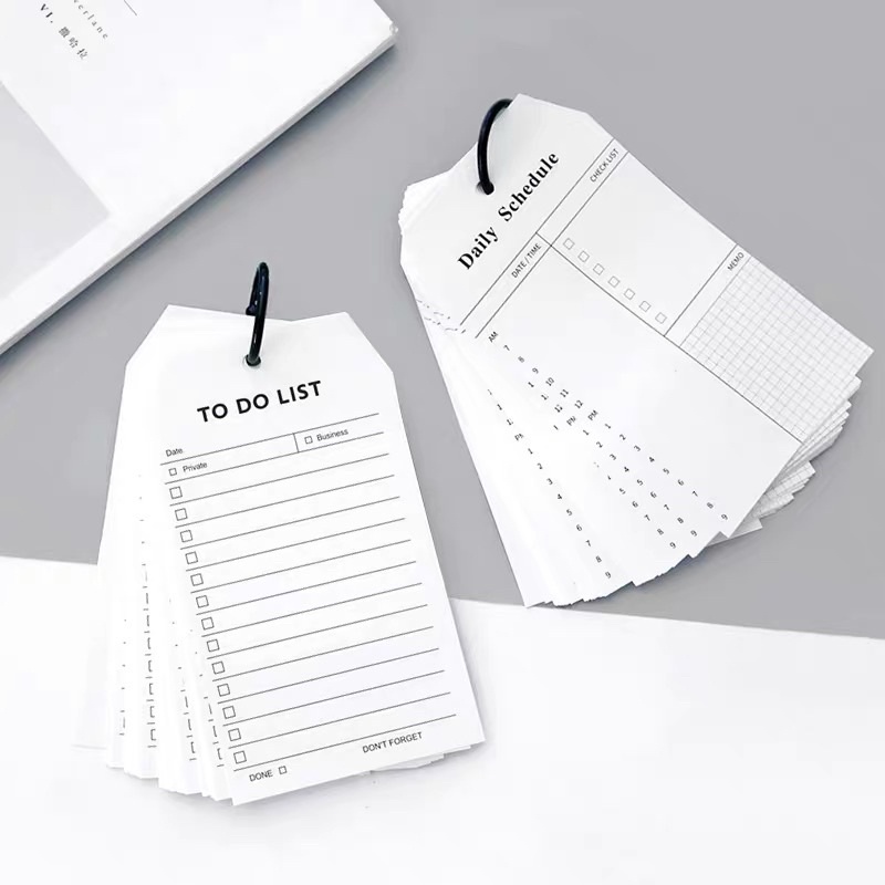 50 sheets Minimalist Business Memo Pad Planner | Shopee Philippines