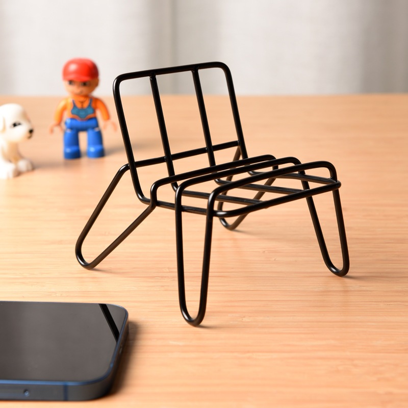 Small Metal Chair Mobile Phone Stand Mobile Phone Seat Adjustable Angle ...