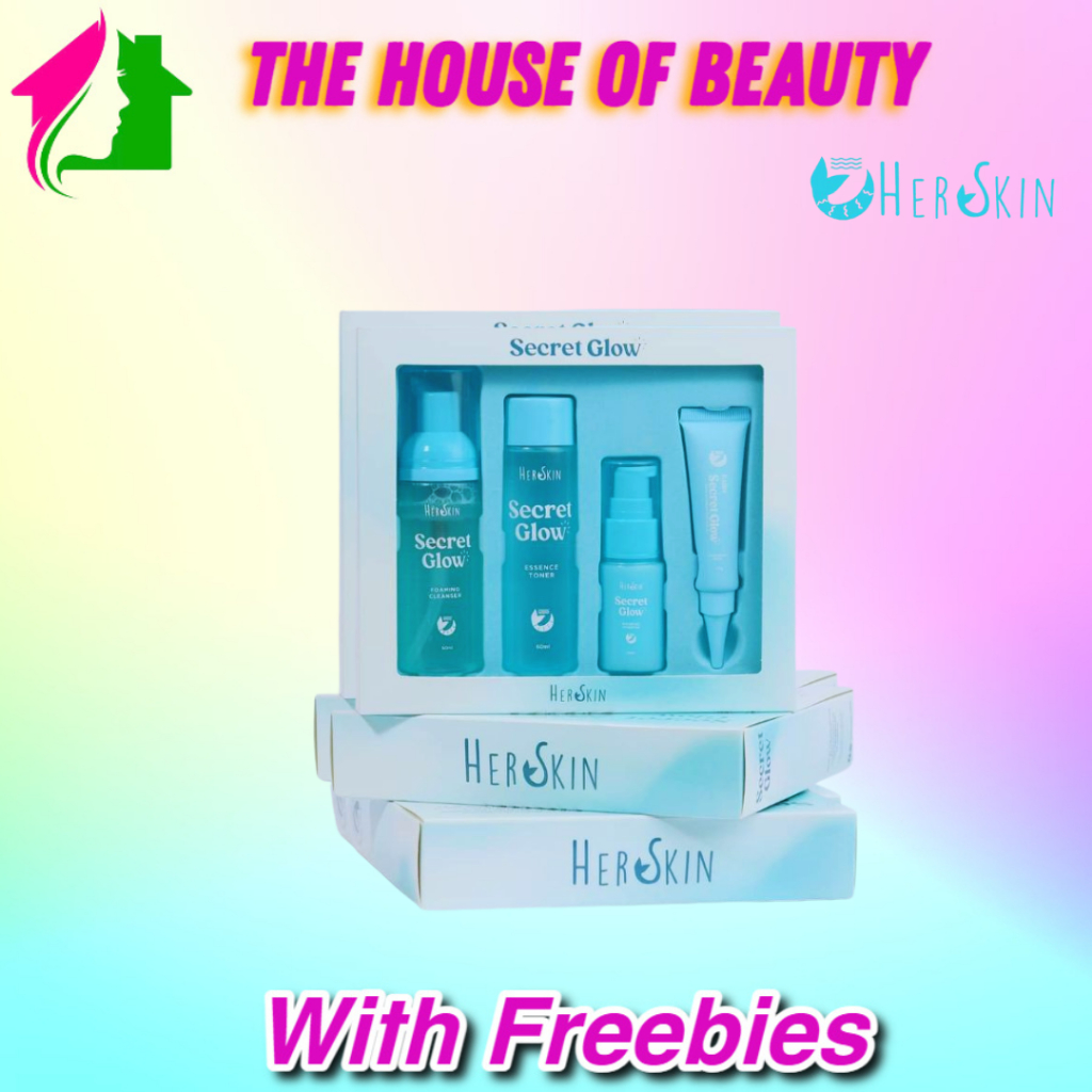 Herskin Secret Glow Maintenace Whitening & Mild Kit for Sensitive Skin ...