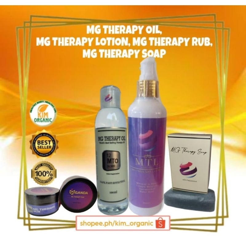 MAGNESIUM THERAPY OIL (100ml) | MG Soap (135 g) | MG Lotion (250 ml ...