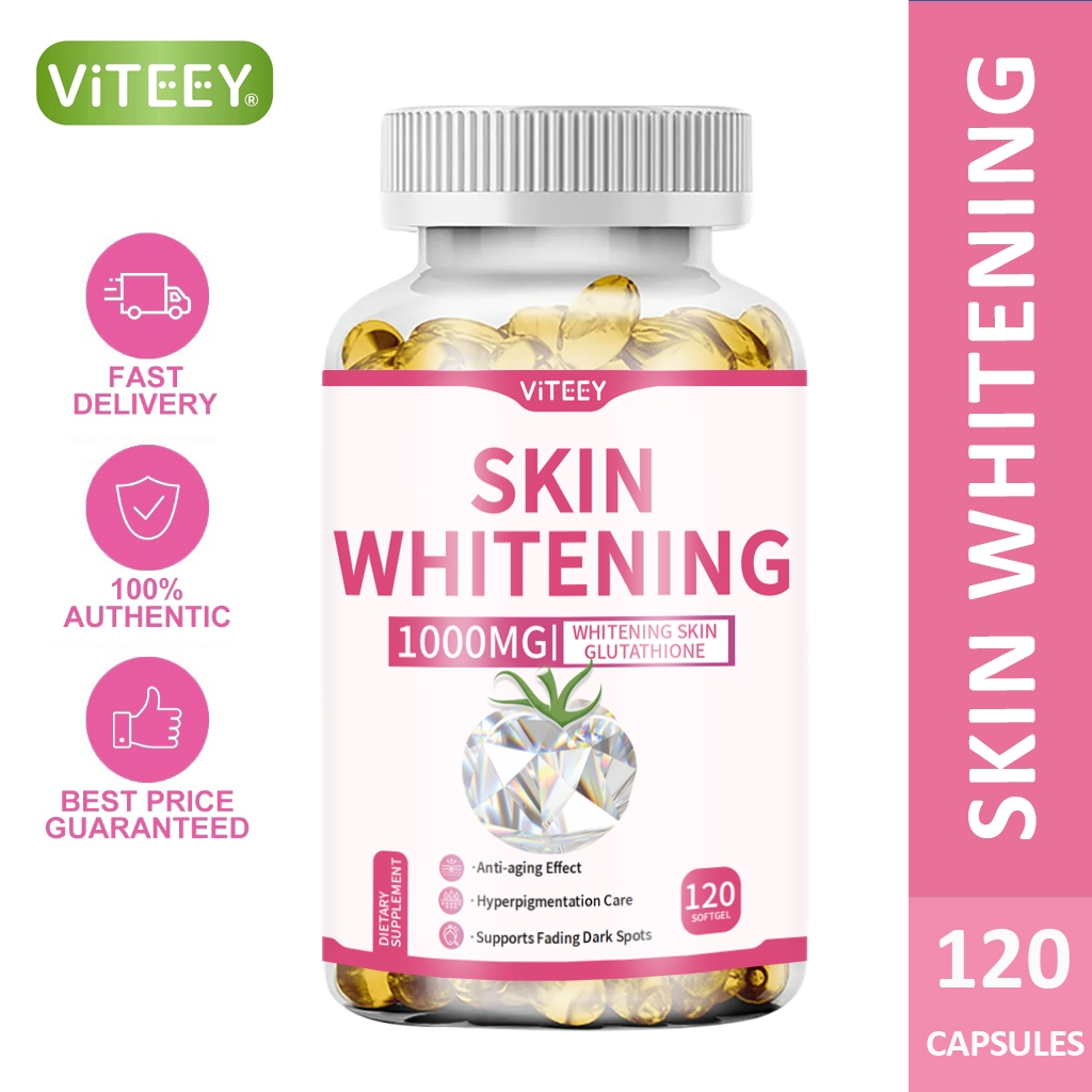 Glutathione Capsule White Tomato Whitening Light Spots Remove Melanin ...