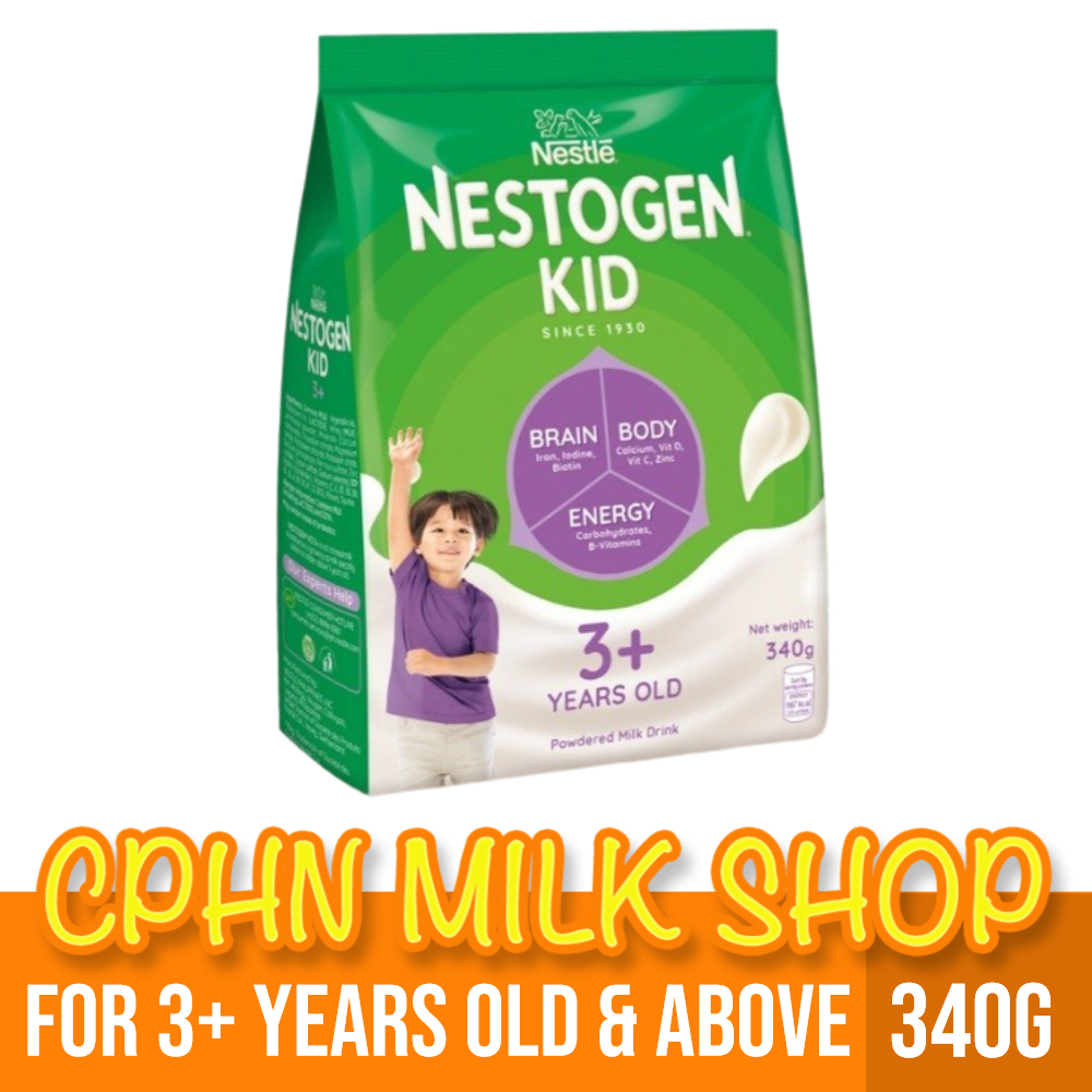 NESTOGEN KID 3+ 340g For Children Above 3 Years Old Powdered Milk ...