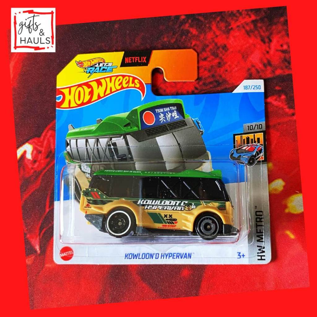 Hot Wheels - Kowloon'd Hypervan Netflix (Green) - HW Metro 10/10 ...