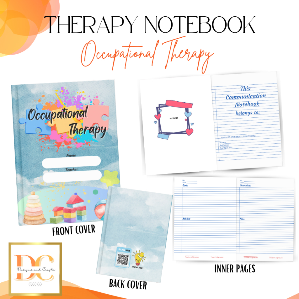 Therapy Notebooks / Occupational Notebook / Speech therapy notebook ...