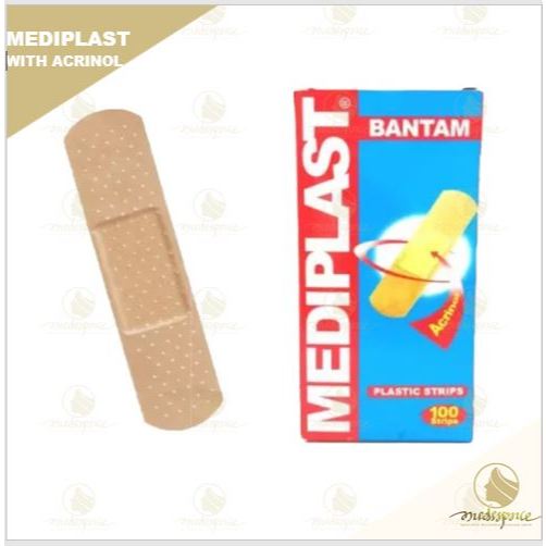 Mediplast Band-Aid Plaster Bantam Plastic Strips | Shopee Philippines
