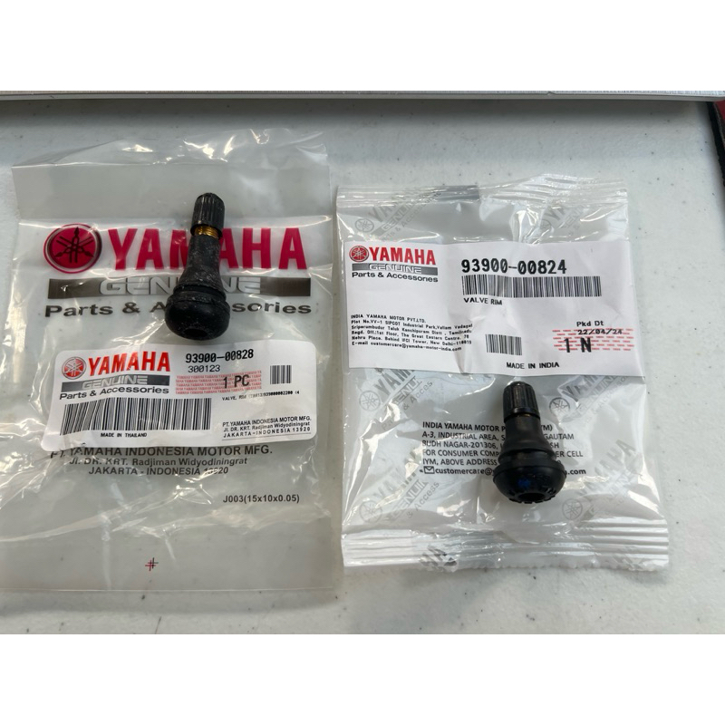 93900-00824/93900-00828 GENUINE VALVE RIM(PITO TUBELESS) MIO AEROX NMAX ...