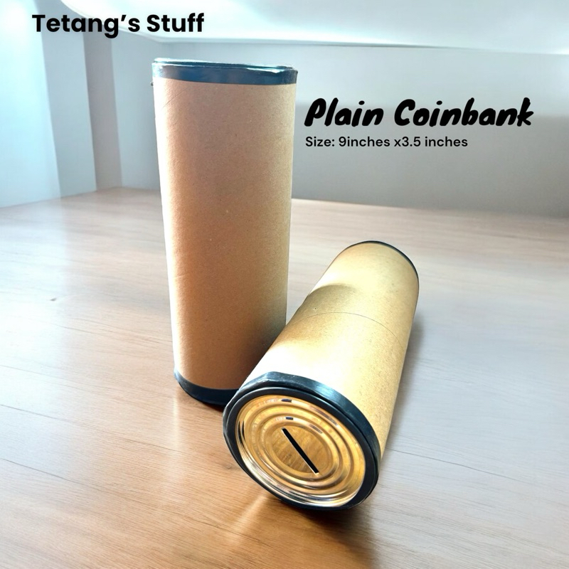 Plain Coinbank Alkansya Ipon challenge | Shopee Philippines