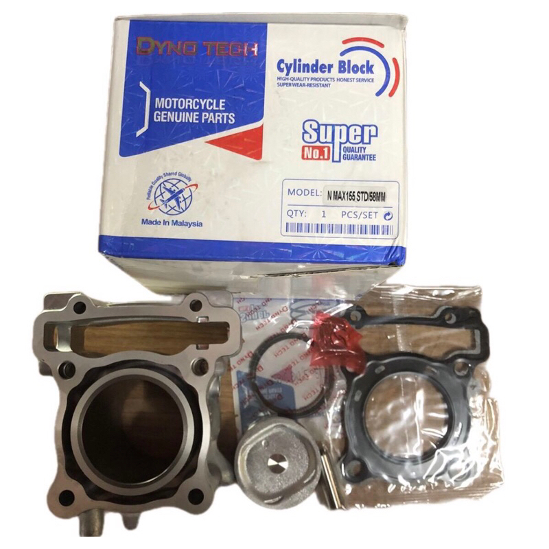 DYNO TECH CYLINDER BLOCK/BORE FOR NMAX155 STD/58MM | Shopee Philippines