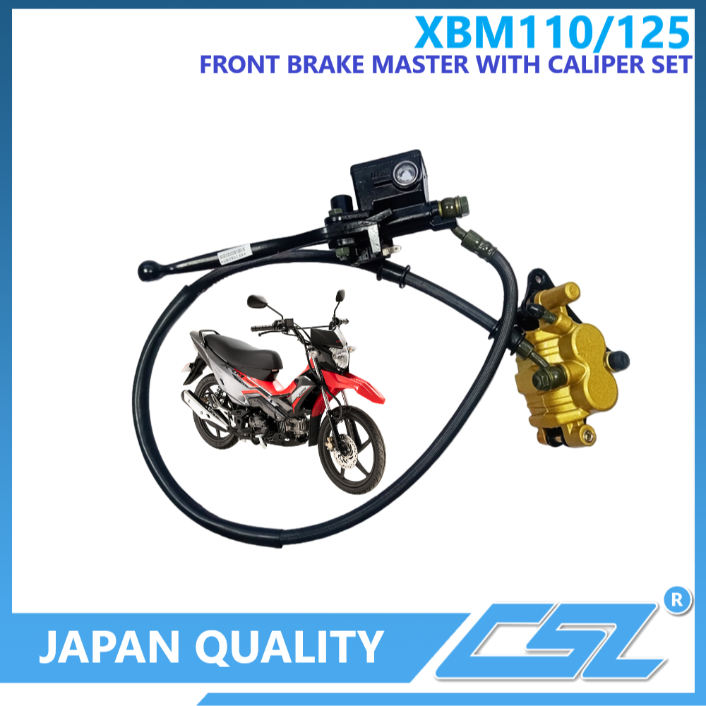 CSL MOTORCYCLE CALIPER SET WITH BRAKE MASTER XRM110 XRM125 JAPAN ...
